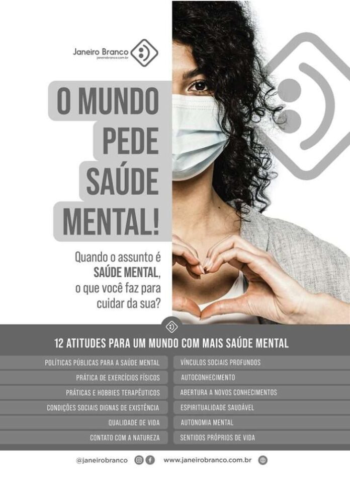 Baixe Materiais do Janeiro Branco para Promover Saúde Mental